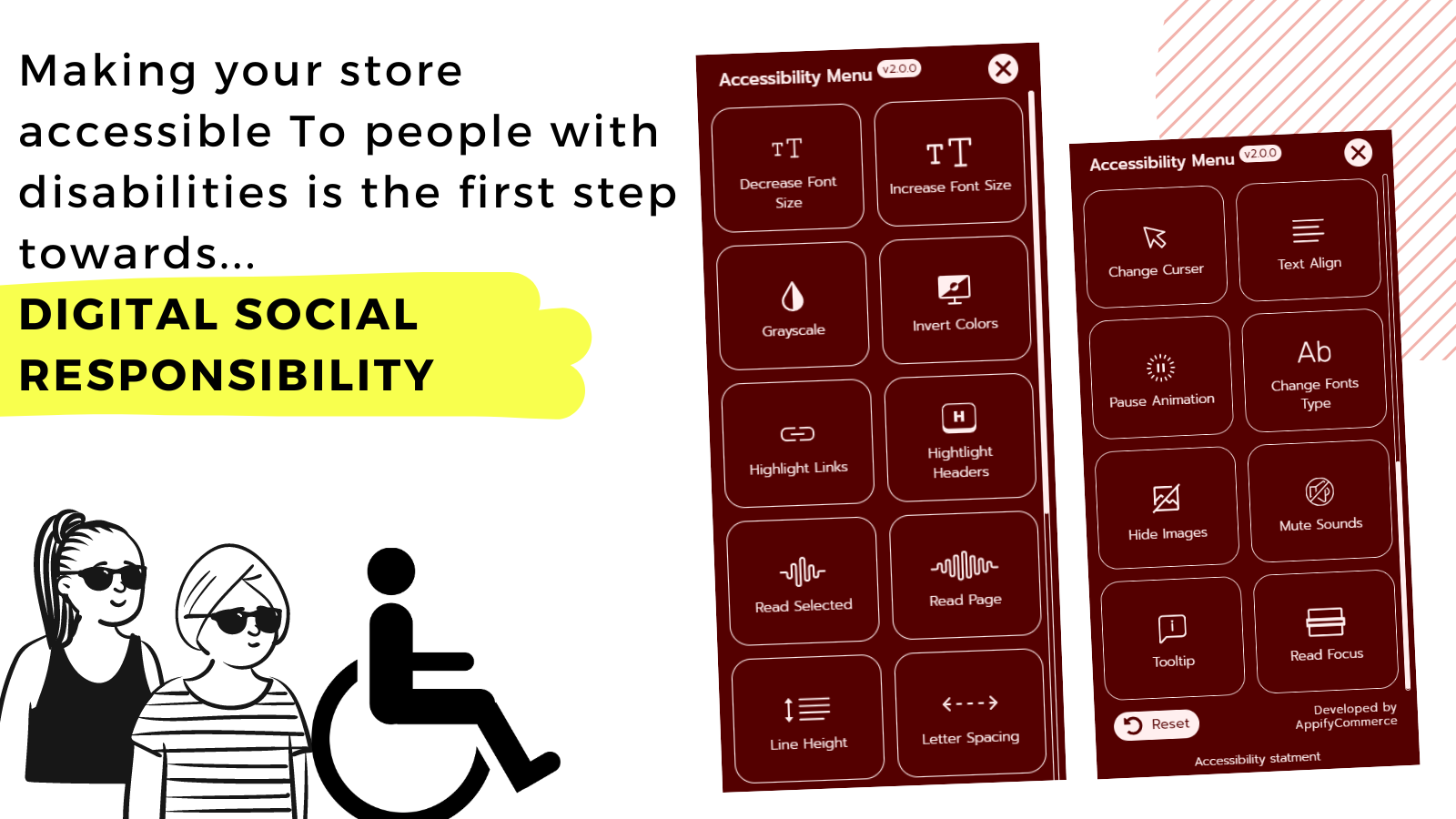 Read Focus in Accessibility Toolkit | Appify Commerce